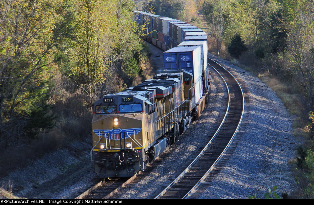West Bound UP Stacker